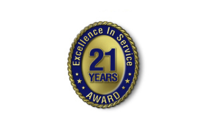 Year Service Award Logo
