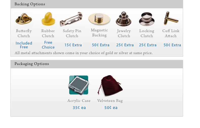 Customized Pins with Your Logo